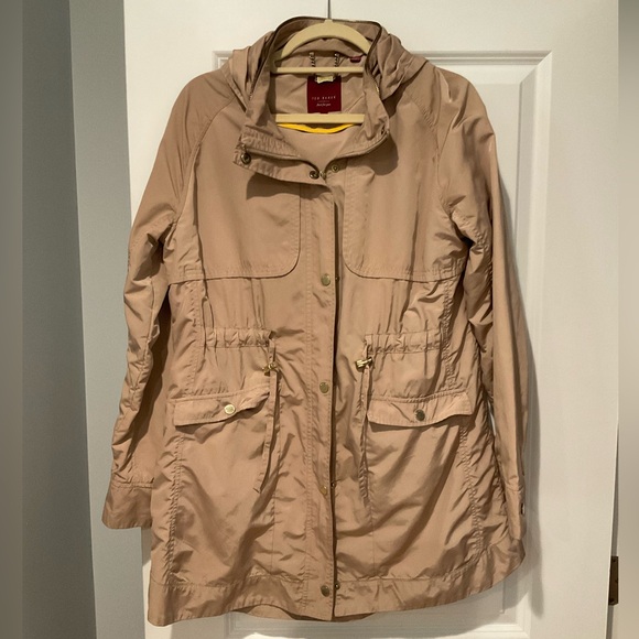 Ted Baker | Jackets & Coats | Ted Baker Tan Utility Jacket Lightweight ...